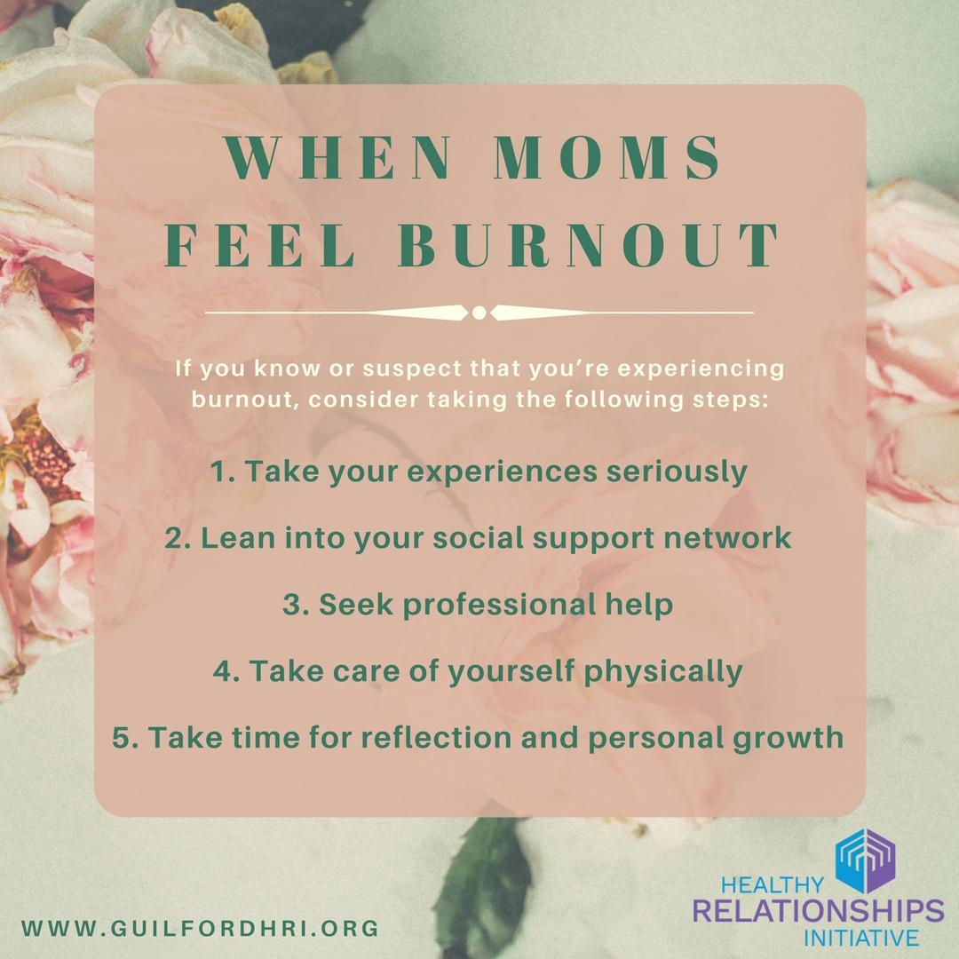 When Moms Feel Burnout – Healthy Relationships Initiative