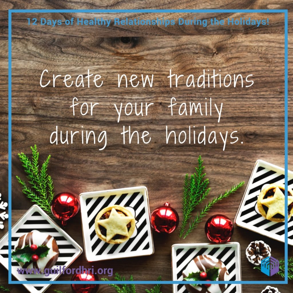 Creating New Traditions – Healthy Relationships Initiative