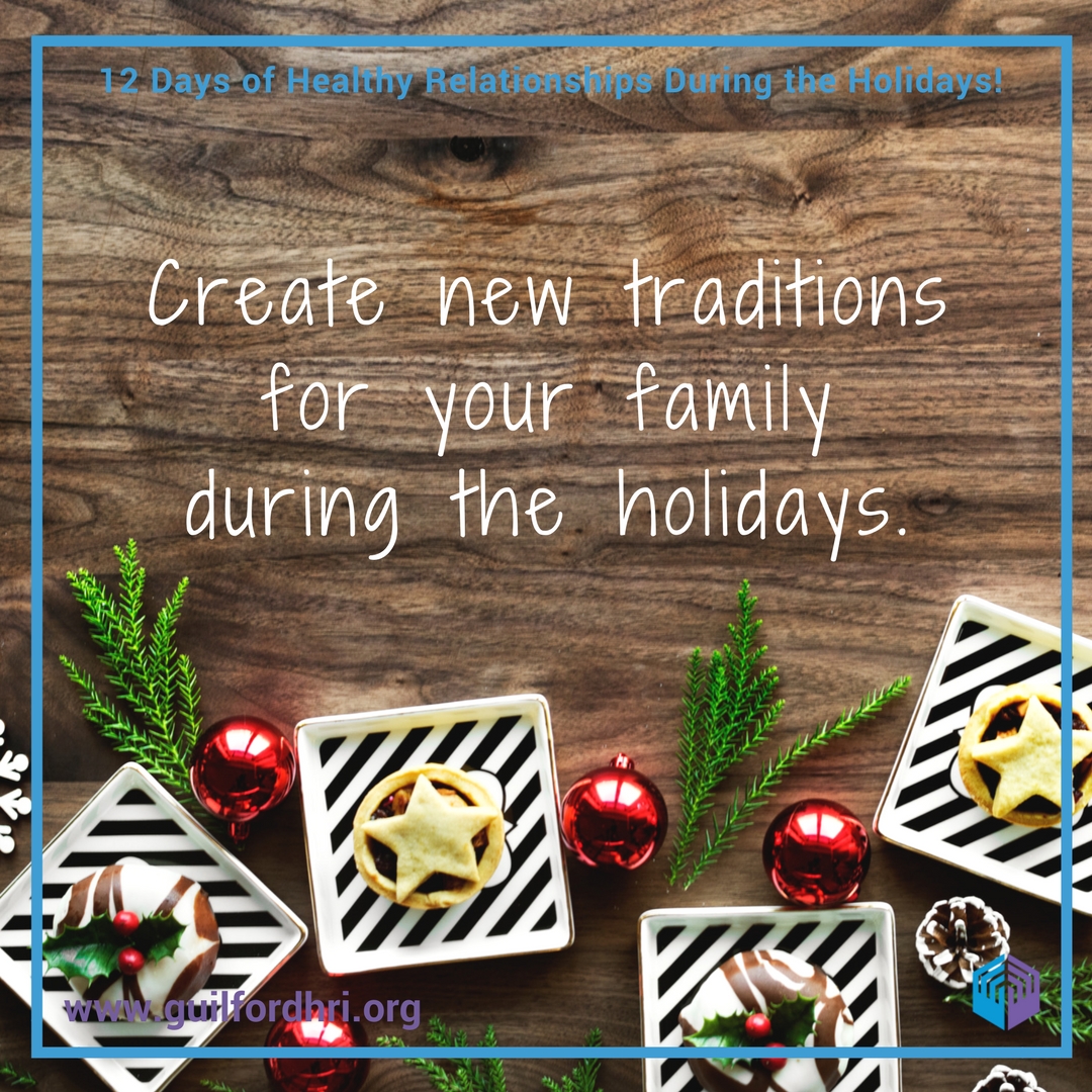 Creating New Traditions – Healthy Relationships Initiative