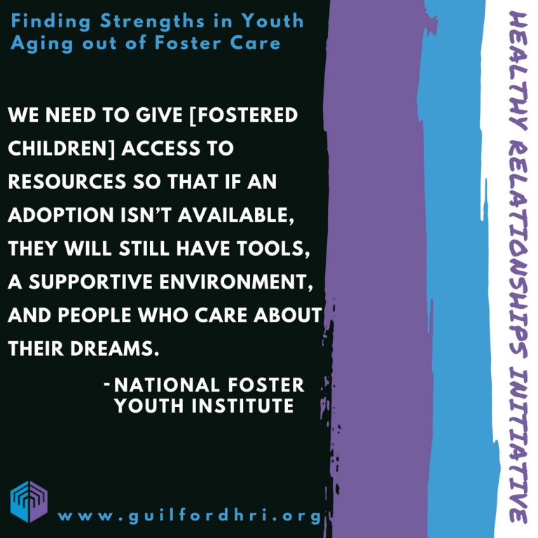 Understanding the Challenges: Youth Aging out of Foster Care – Healthy ...