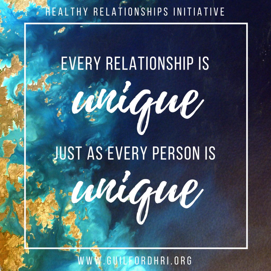 Every Relationship Is Unique – Healthy Relationships Initiative