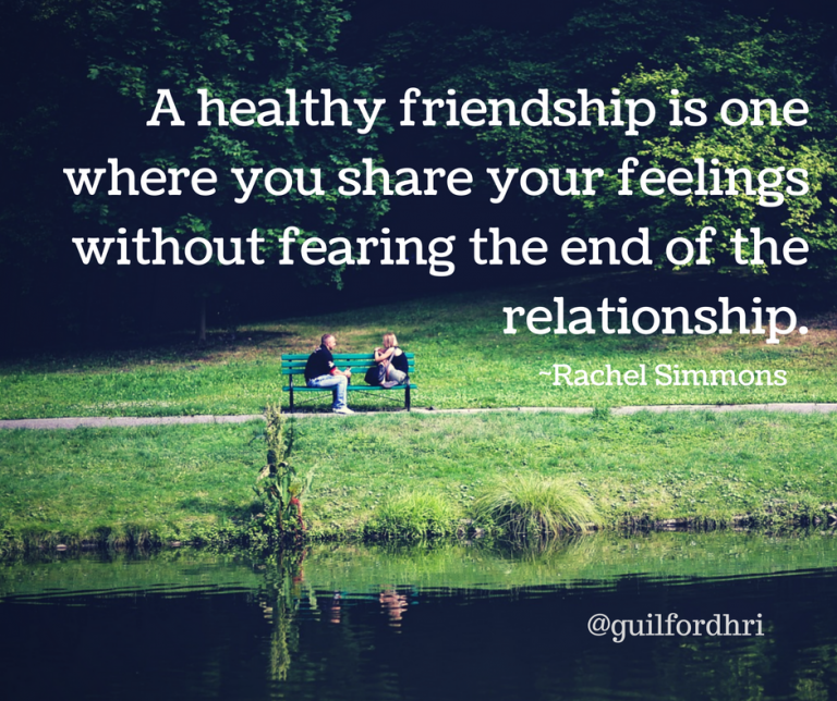 Healthy Friendship – Healthy Relationships Initiative