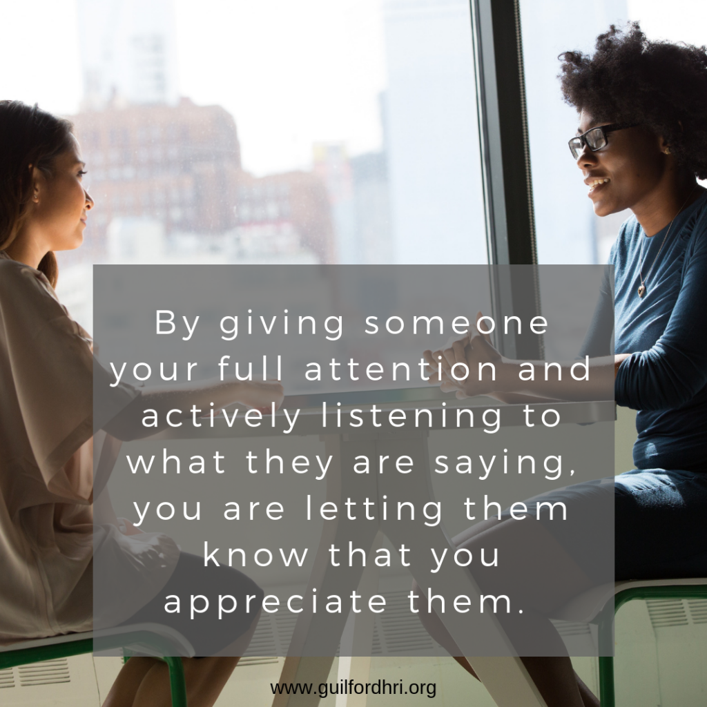 Giving Your Full Attention – Healthy Relationships Initiative