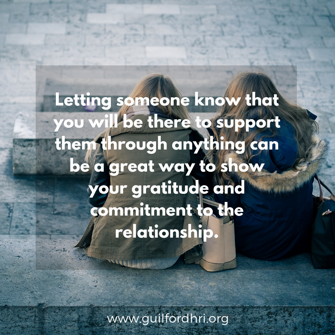 Be a Support System – Healthy Relationships Initiative