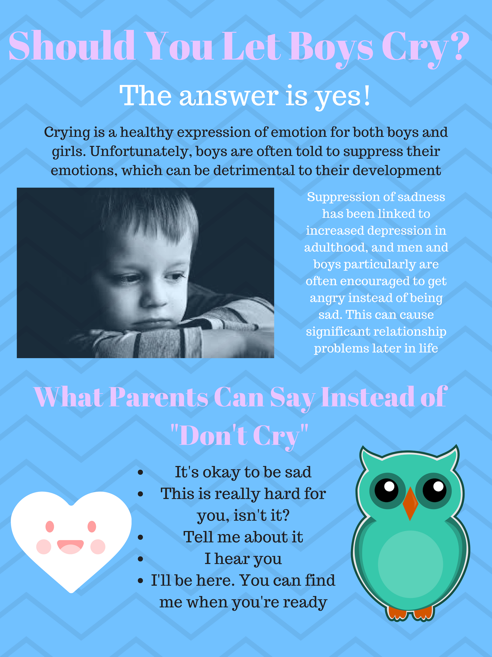 Why Saying “Don’t Cry” Harms More than it Helps – Healthy Relationships ...