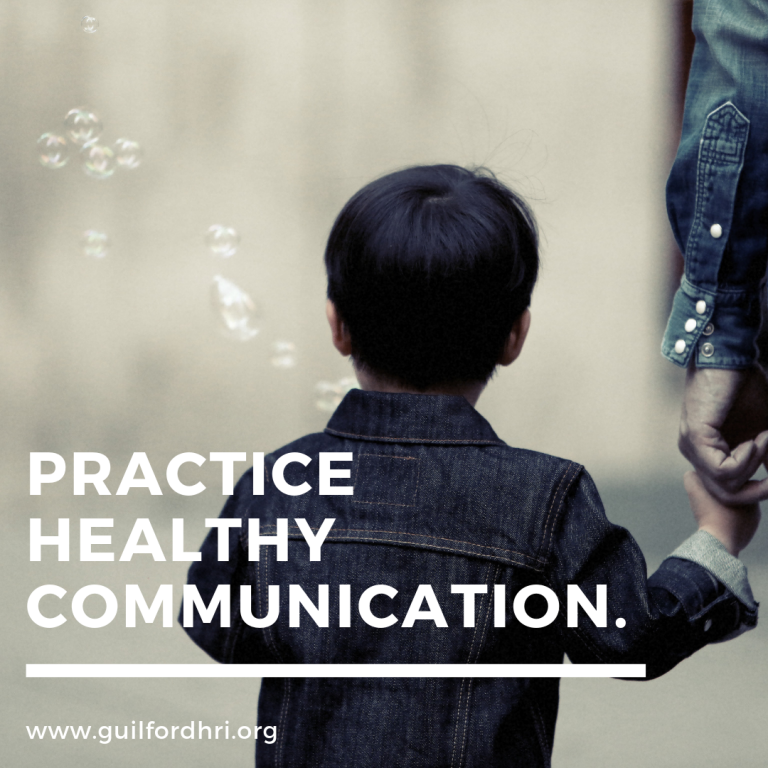 Practice Healthy Communication – Healthy Relationships Initiative