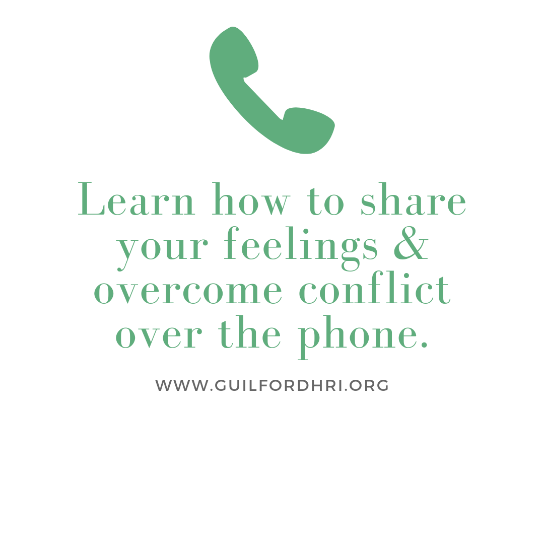 Share Feelings & Overcome Conflict Over the Phone – Healthy ...
