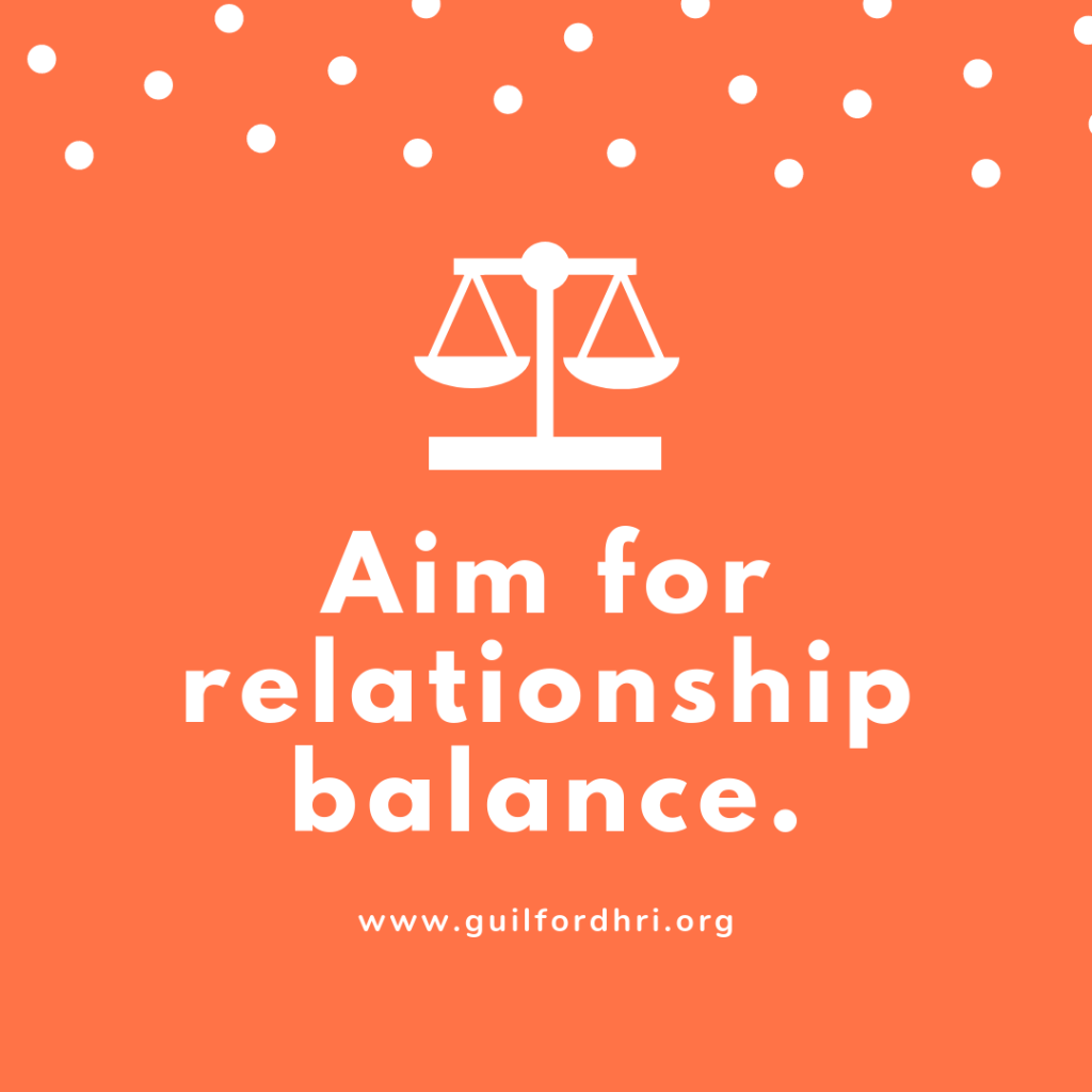 A Balanced Relationship – Healthy Relationships Initiative