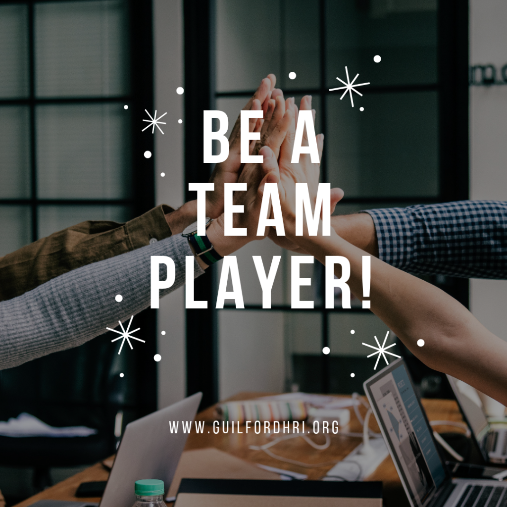 Be a Team Player! – Healthy Relationships Initiative
