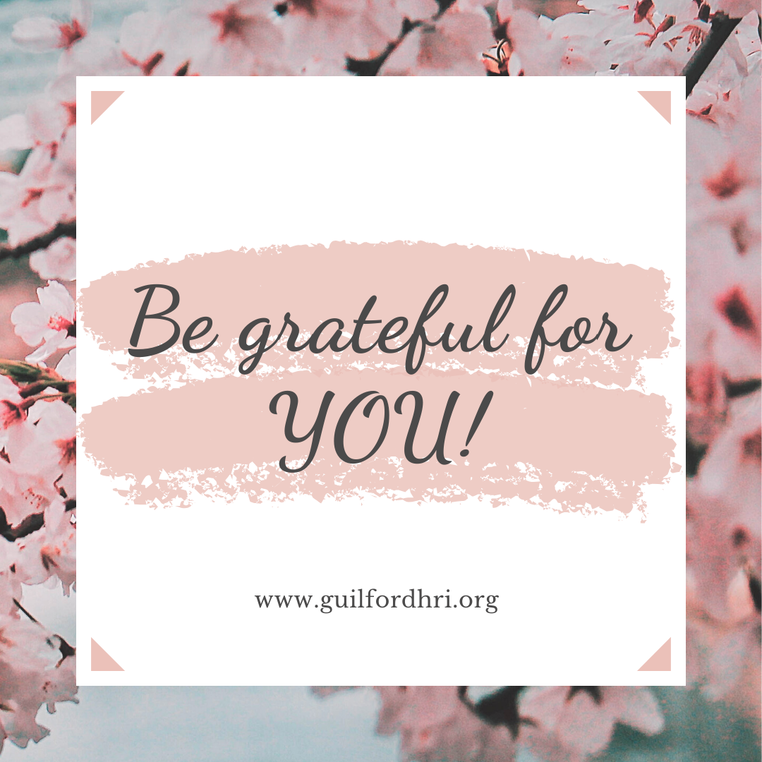 Finding Gratitude: Be Grateful for You – Healthy Relationships Initiative