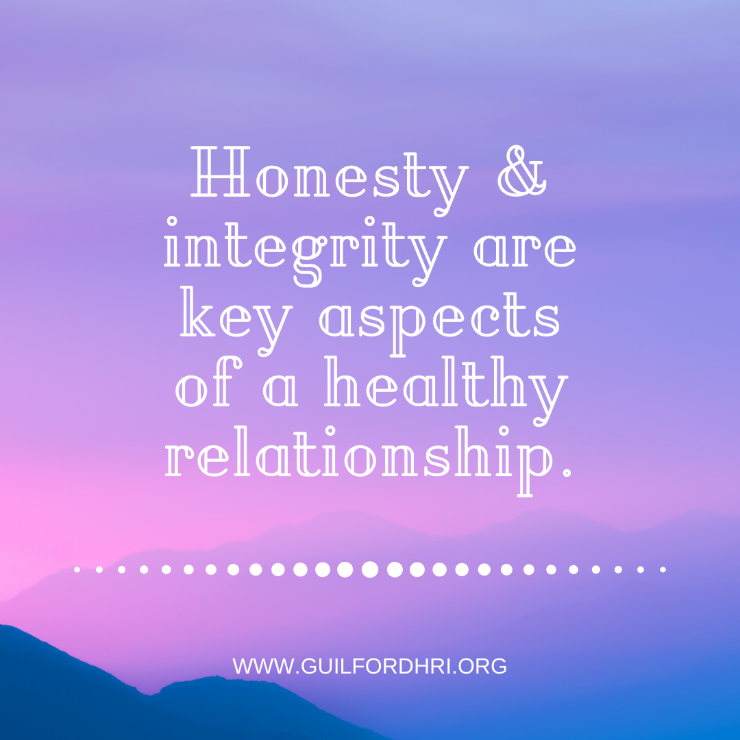 Honesty & Integrity – Healthy Relationships Initiative