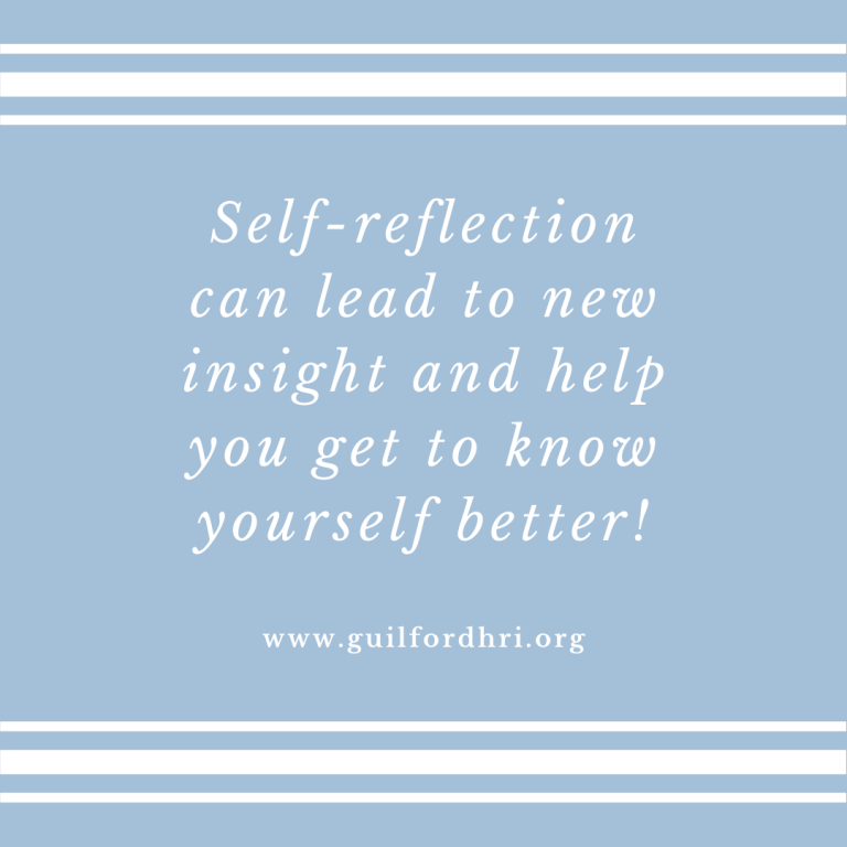 Self-reflection Leads to Insight – Healthy Relationships Initiative