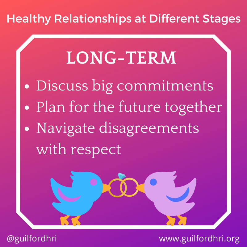 Healthy Relationships at Different Stages: Long-Term Relationships ...