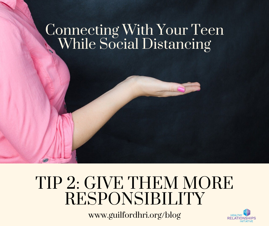 Connecting with Teens: Give Them More Responsibility – Healthy ...
