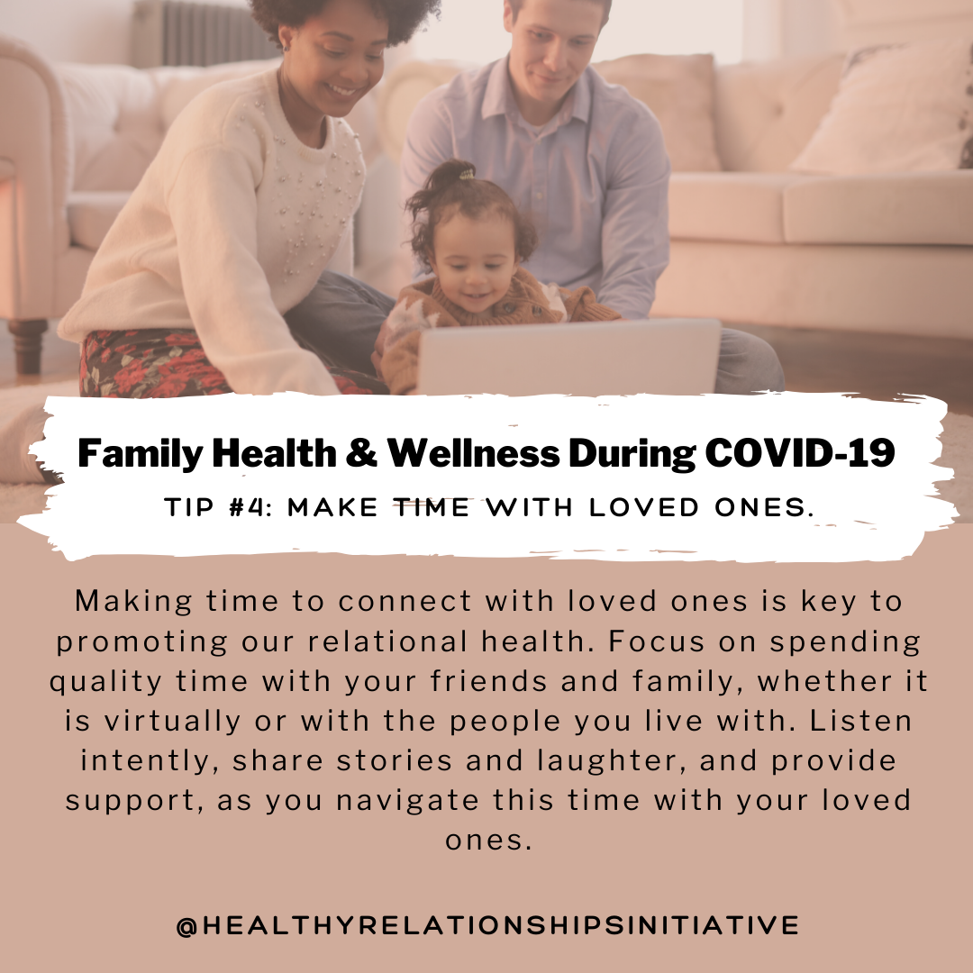 Family Health & Wellness Tip #4: Make time with loved ones. – Healthy ...
