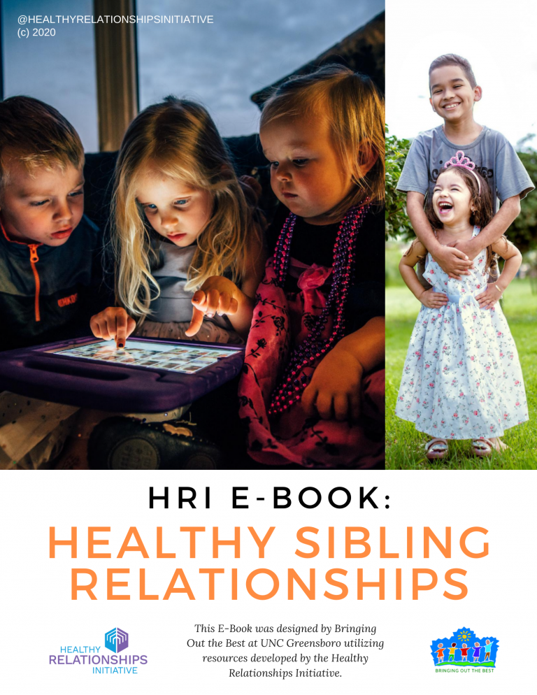 Introducing our newest E-Book: Healthy Sibling Relationships – Healthy ...