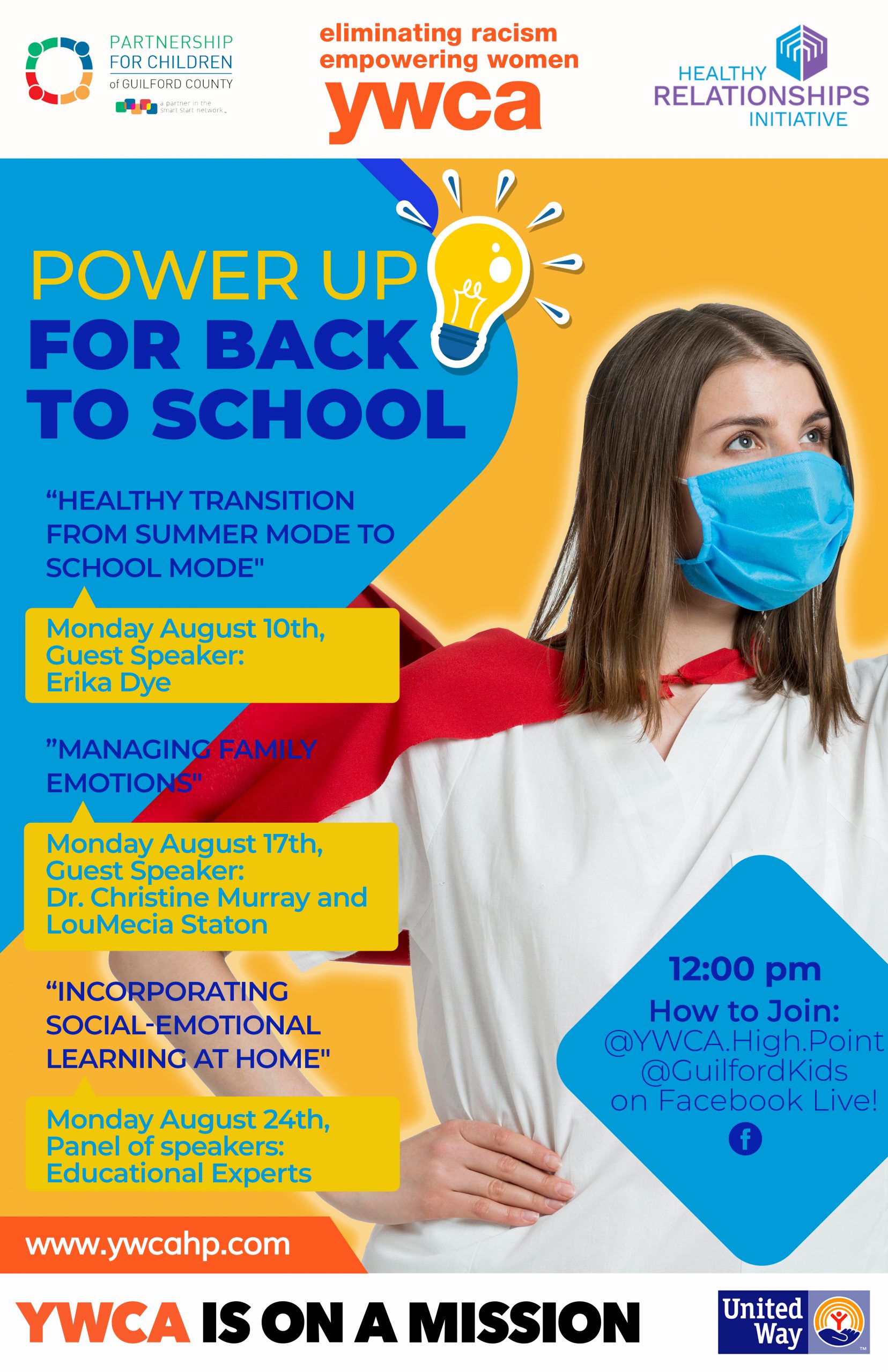 Power Up for Back to School – Healthy Relationships Initiative